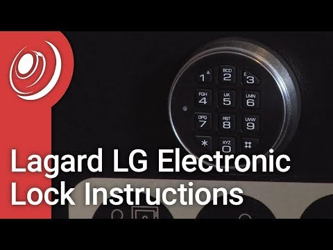 Lagard LG Basic II Digital Electronic Lock Instructions - Safe and ...