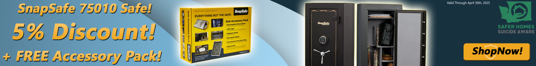 SnapSafe 76011 Large Hanging Shelf Basket - Safe and Vault Store.com