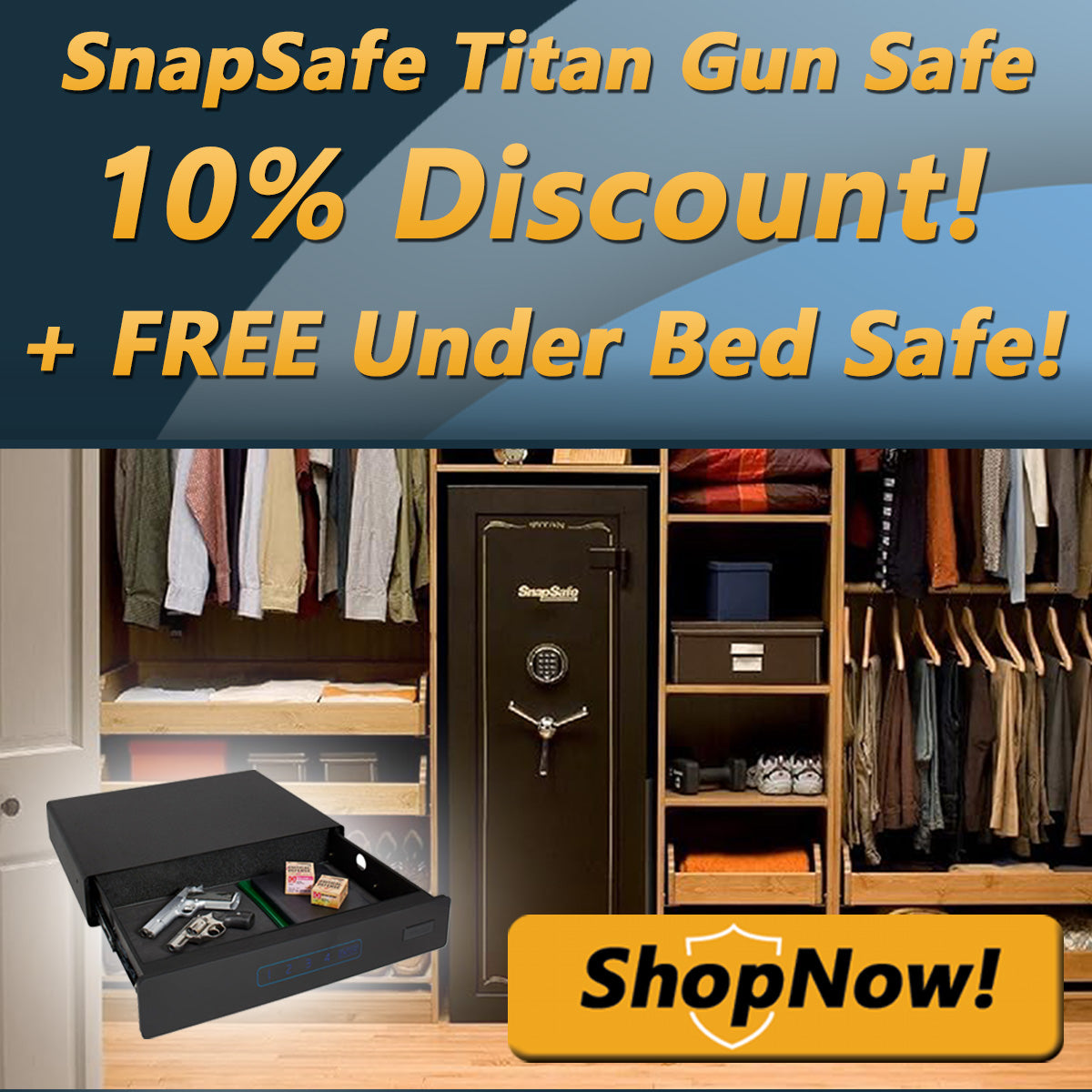 Kwick Strike Quick Access Vehicle Handgun Safe - Safe and Vault Store.com