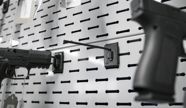 Lockdown SecureWall Handgun Barrel Peg Angled 1160809 - Safe and Vault ...