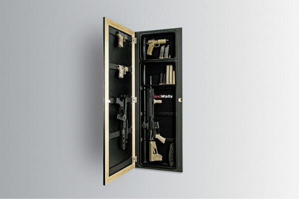 Tactical Walls 1450 Full Length Framed Concealment Mirror with Magneti ...