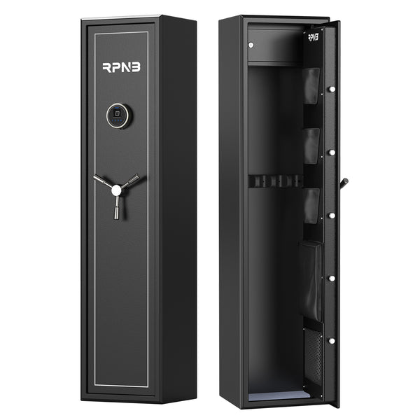 RPNB RP5FR Biometric Large 5 Gun Cabinet with Electronic Digital Lock ...