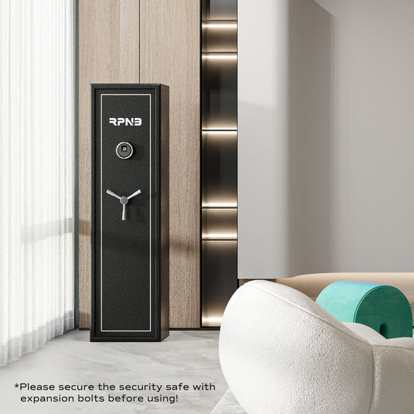 RPNB RP7FR Biometric Large 7 Gun Cabinet with Electronic Digital Lock ...