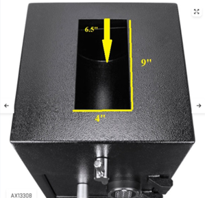 Barska AX13308 Rotary Hopper Depository Safe - Safe and Vault Store.com
