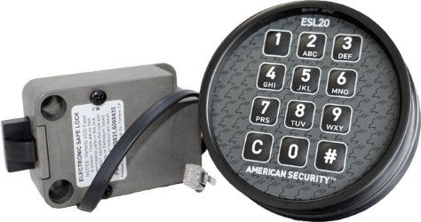AMSEC ESL20XL Electronic Digital Lock - Safe and Vault Store.com