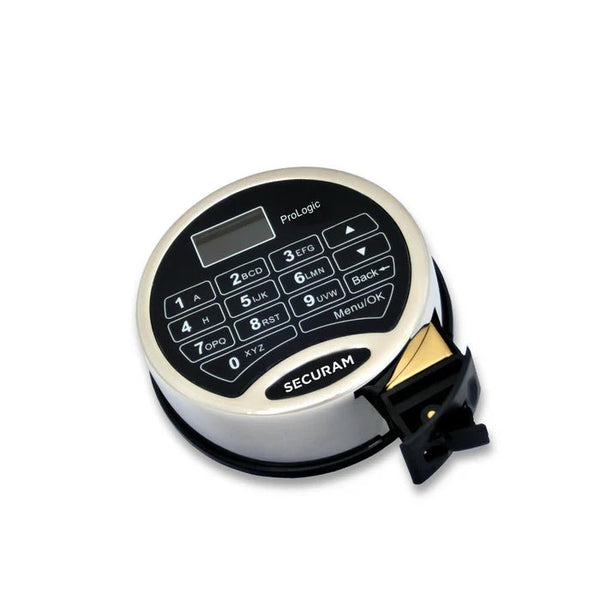 Securam ProLogic L02 Multi-User Digital Electronic Lock Chrome - Safe ...