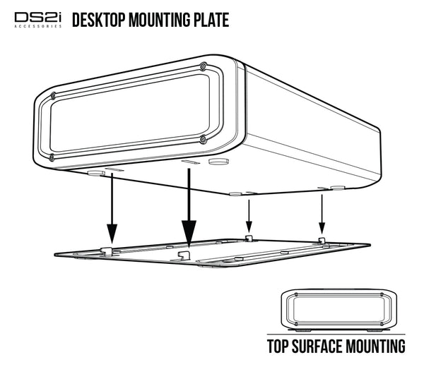 Vaultek Smart Station (Desktop Mounting Plate) - Safe and Vault Store.com