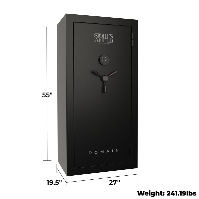 Sports Afield SA5530DOM-H Domain Series Gun Safe - 30 Guns - Safe and ...