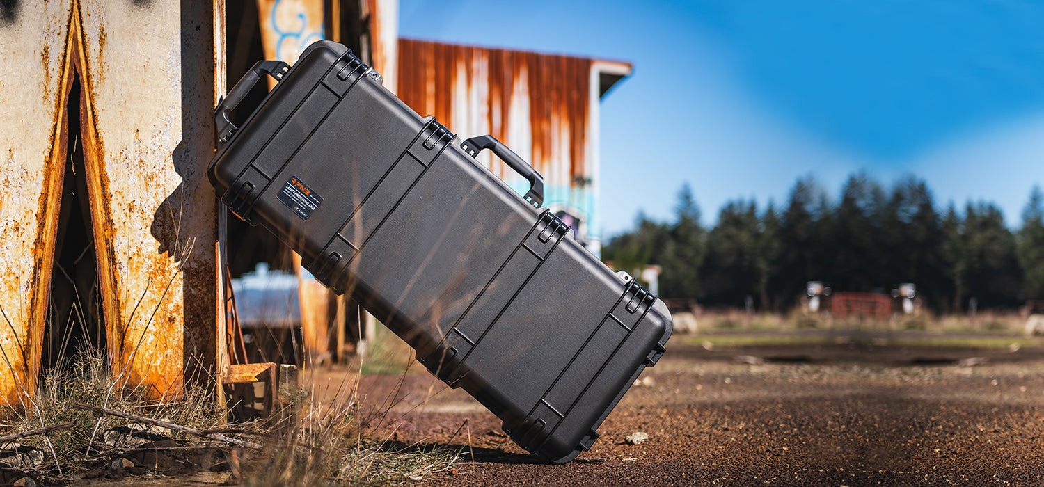 RPNB PP-11140 Weatherproof Hard Rifle Case with Customizable Foam Inse ...