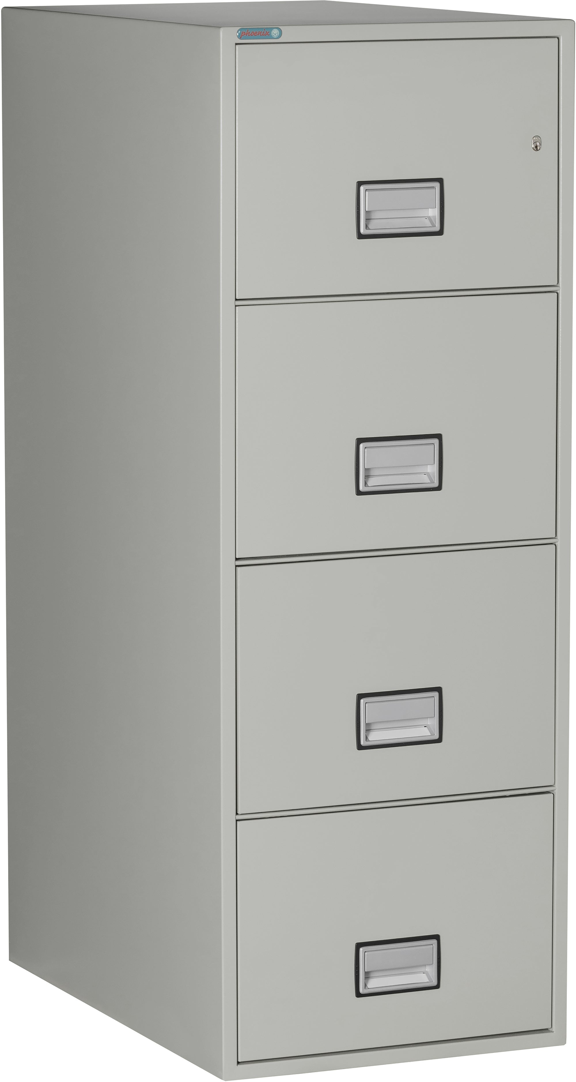 Phoenix Safe LGL4W31 31" 4 Drawer Legal Size Fire File Cabinet - Safe ...