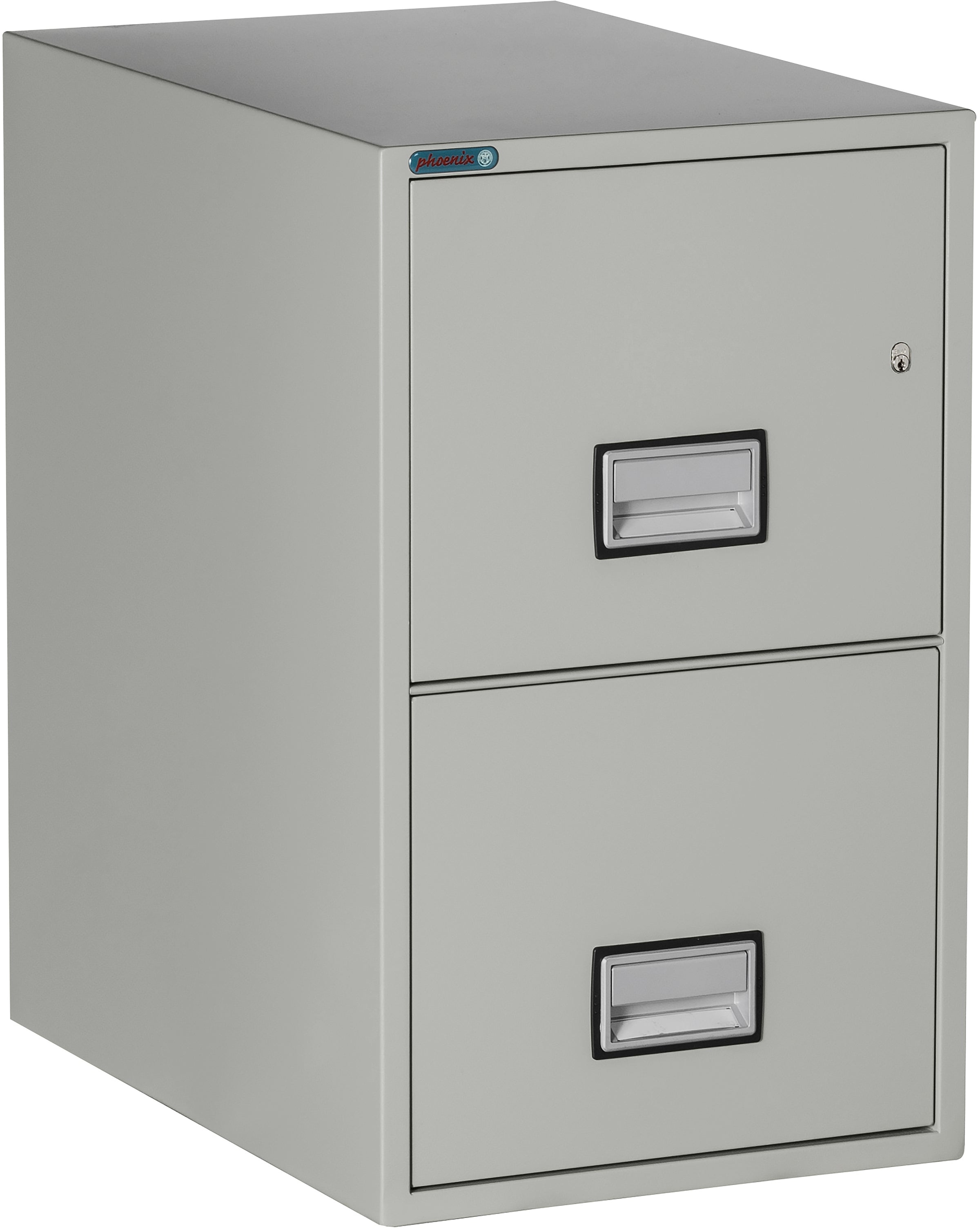 Phoenix Safe LTR2W25 25" 2 Drawer Letter Size Vertical Fire File ...