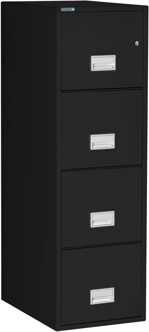 Phoenix Safe LTR4W25 25" 4 Drawer Letter Size Vertical Fire File ...