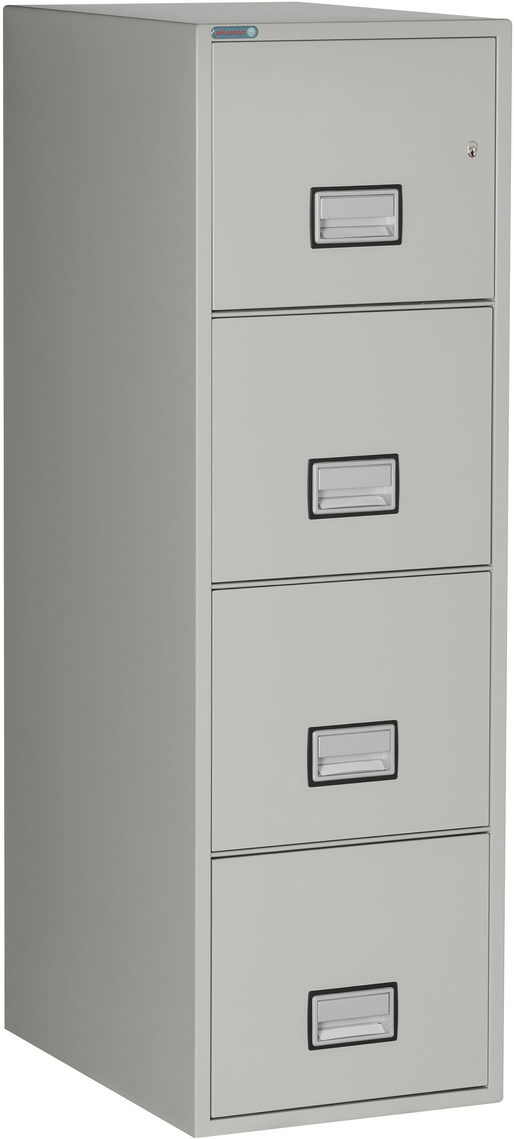 Phoenix Safe LTR4W25 25" 4 Drawer Letter Size Vertical Fire File ...