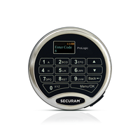 Securam ProLogic L01 Digital Electronic Lock Chrome - Safe and Vault ...