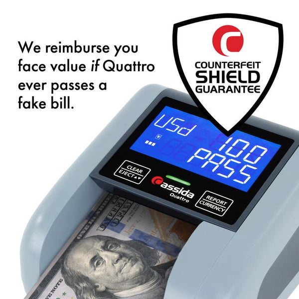 Cassida Quattro All-Orientation Automatic Counterfeit Detector with Re ...