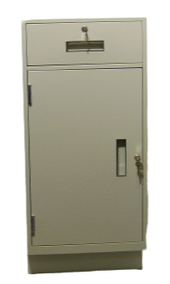 Fenco F-203 Pedestal Unit with Locking Box Drawer - Safe and Vault ...