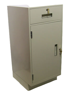 Fenco F-203 Pedestal Unit with Locking Box Drawer - Safe and Vault ...