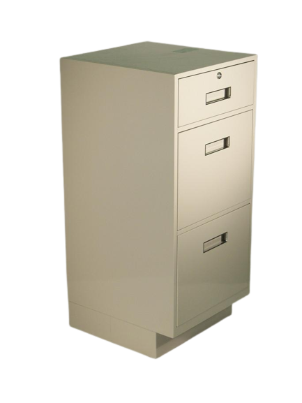 Fenco F-210 Pedestal Unit with 1 Locking Box Drawer and 2 Legal Drawer ...
