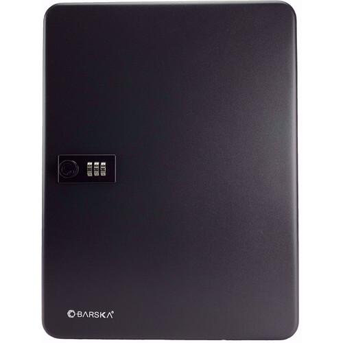 Barska CB13608 156 Keys Lock Box with Combination Lock - Black - Safe ...