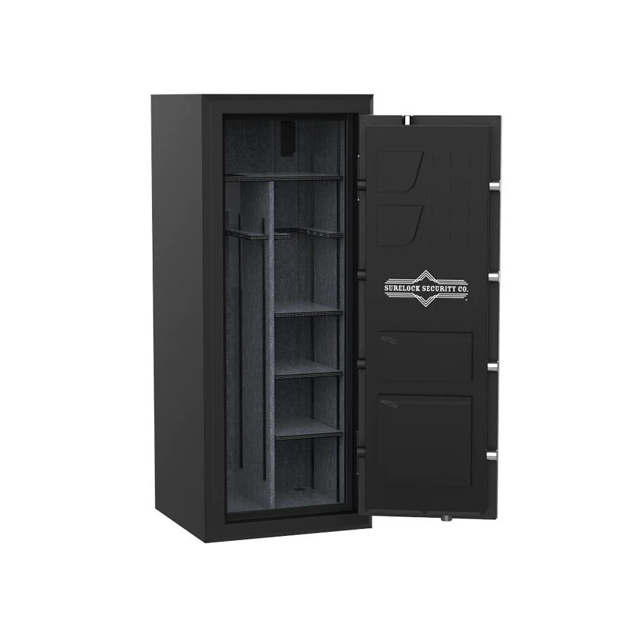 Surelock Security SLSLT-18B Gen II Lieutenant Bevel Series Gun Safe