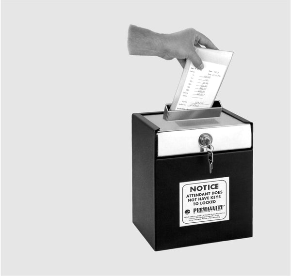 Perma-Vault PRO-850-M Under Counter Drop Box - Safe and Vault Store.com