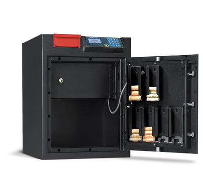 AMSEC RMM2620SW-R C-Store Cash Management Safe Right Swing with Safe W ...