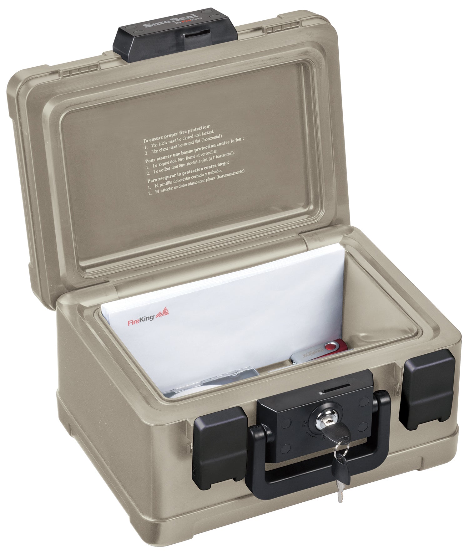 FireKing SS102 SureSeal Fireproof Waterproof Chest - Safe and Vault ...