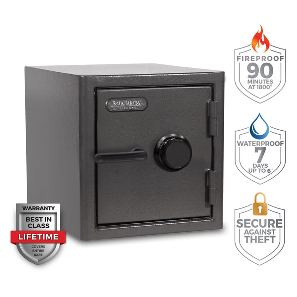 Sanctuary SA-DIA2-COM Diamond Series Home & Office Safe with Combo Loc ...