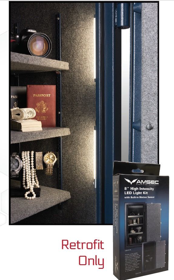 AMSEC 3115049 8" LED Retrofit Light Kit - Safe and Vault Store.com