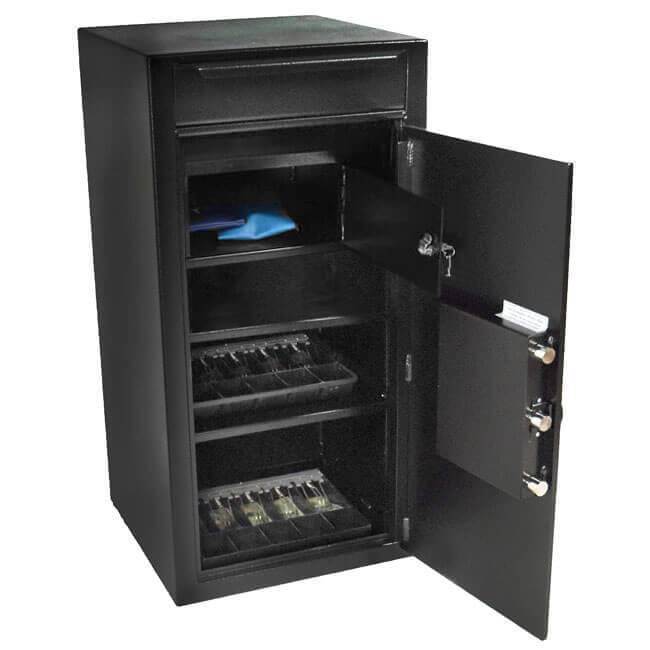 Stealth DS4020FL12 Tall Depository Safe with Internal Locker - Safe and ...