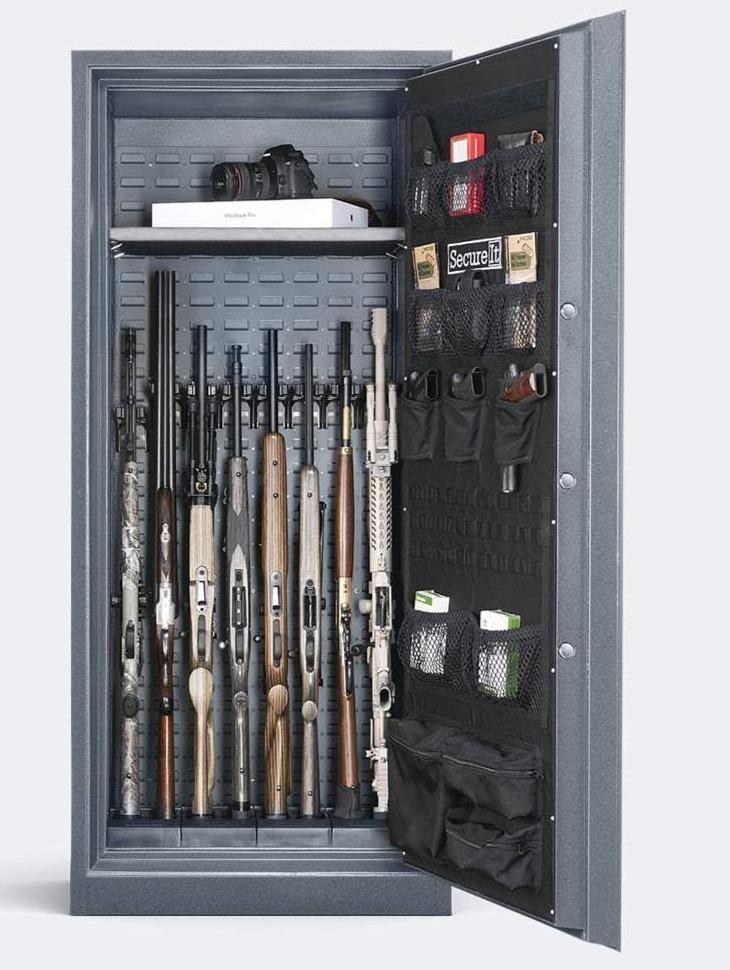 SecureIt TSH-65-08 TRUE Double-Wall Concrete Filled Gun Safe - Safe and Vault Store.com