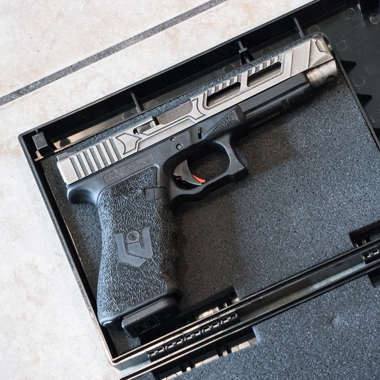 StopBox Portable Instant-Access Pistol Box - Safe and Vault Store.com