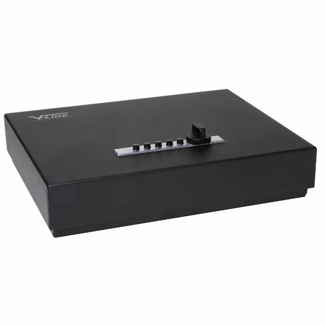 V-Line Top Draw Pistol Safe 2912-S FBLK - Safe and Vault Store.com