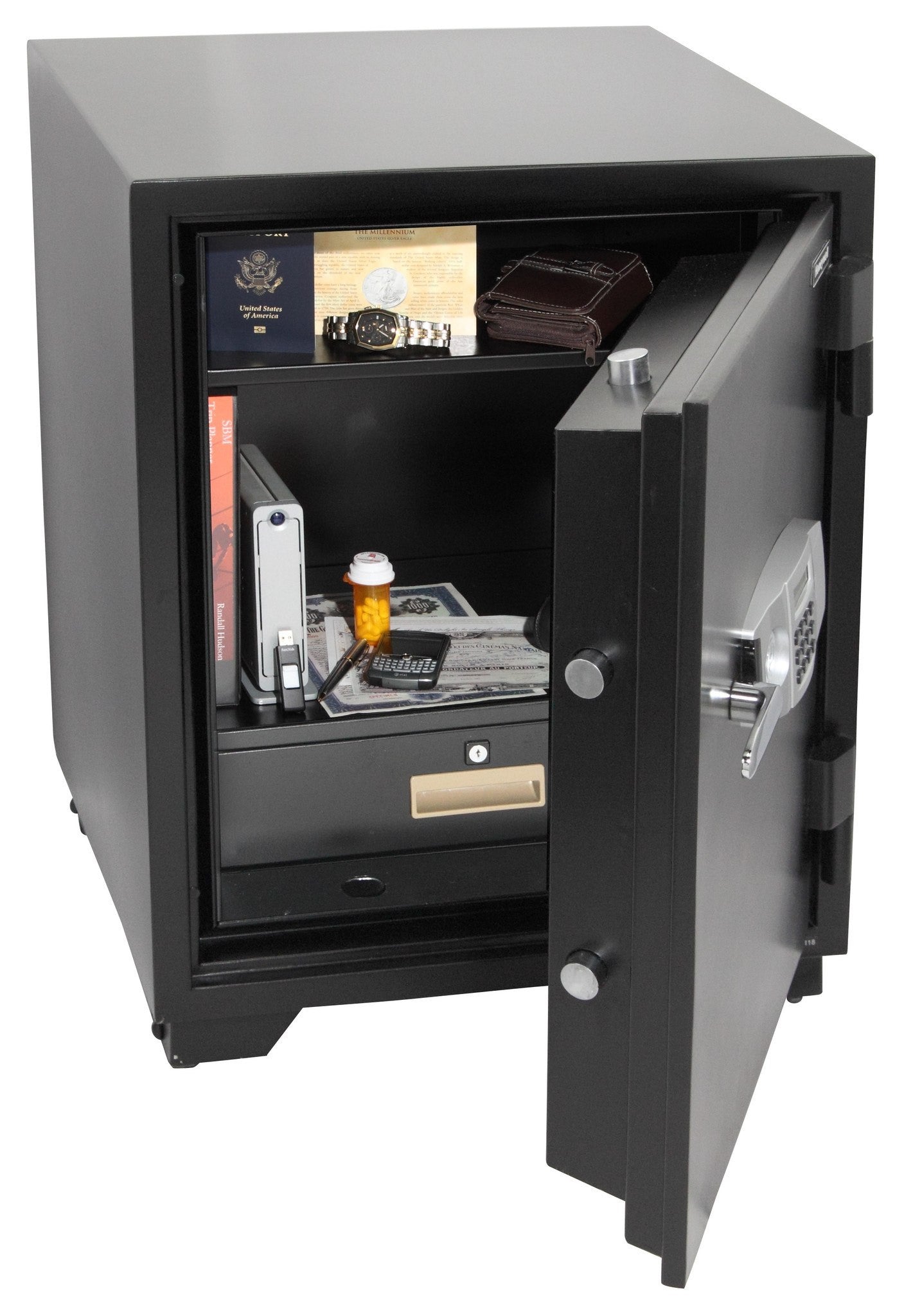 Honeywell 2118 Water Resistant Steel Fire Safe - Safe and Vault Store.com