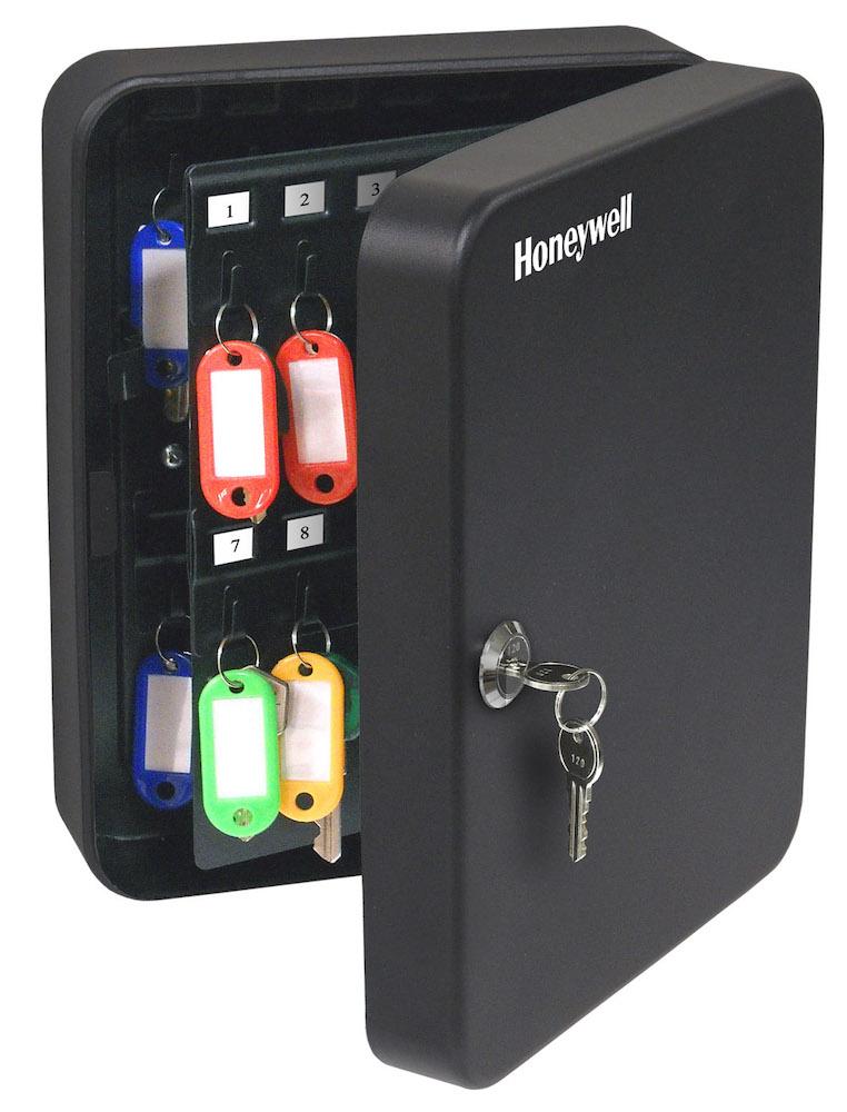 Honeywell 6106 48 Key Steel Security Box with Key Lock - Safe and Vault ...