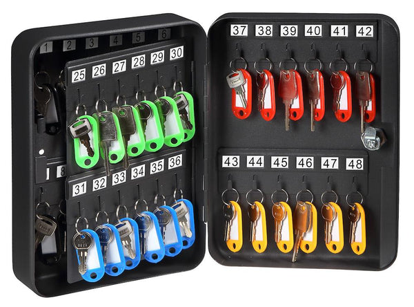 Honeywell 6106 48 Key Steel Security Box with Key Lock - Safe and Vault ...