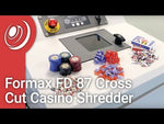 Formax FD 87 Cross Cut Casino Shredder - Safe and Vault Store.com