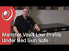 Monster Vault Low Profile Under Bed Gun Safe - Safe and Vault Store.com
