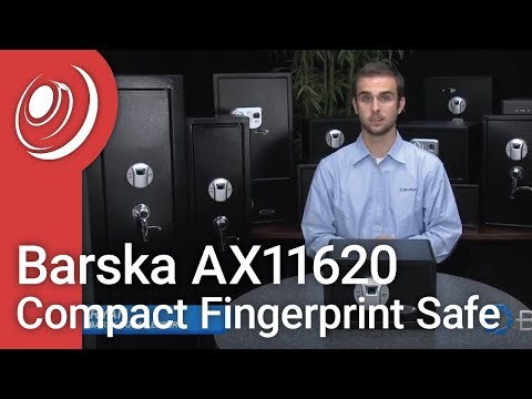 Barska AX11620 Compact Biometric Safe - Safe and Vault Store.com