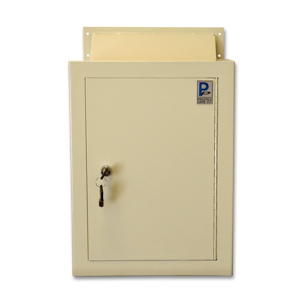 Protex MDL-170 Wall-Mount Letter Locking Drop Box with Chute - Safe and ...