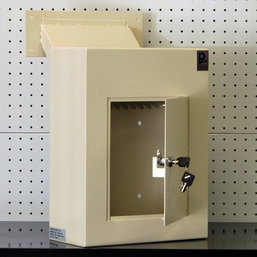 Protex WDC-160 Wall-Mount Locking Drop Box with Chute - Safe and Vault ...