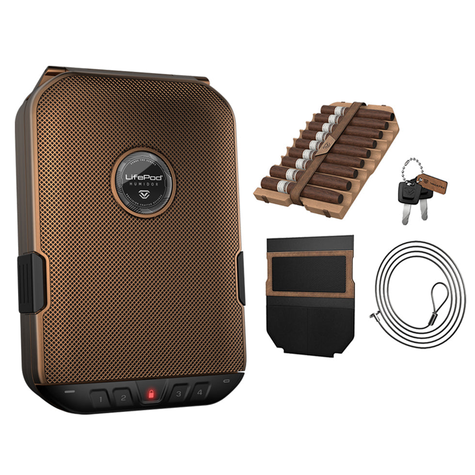 Vaultek Lifepod 2.0 Humidor with Built-in Lock System LH20 - Safe and ...