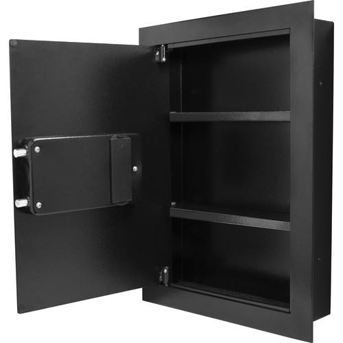 Barska AX13034 Left Opening Biometric Wall Safe - Safe and Vault Store.com